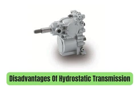 Disadvantages Of Hydrostatic Transmission Explained Lawnask