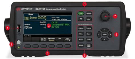 Keysight Data Acquisition System Daq970a Techmaster Electronics Jsc