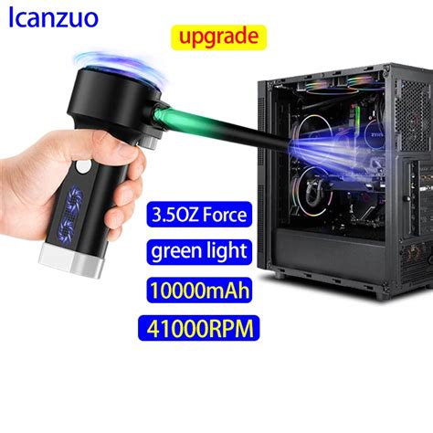 Icanzuo 컴퓨터 Pc 청소용 무선 공기 송풍기 키보드 먼지 떨이 전기 노트북 청소 티몬