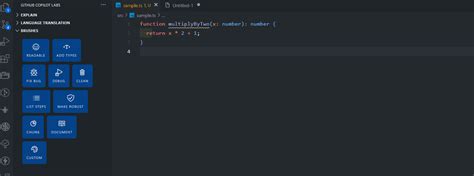 GitHub Copilot関連の神拡張機能GitHub Copilot Labs