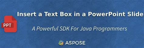Java를 사용하여 Powerpoint에 텍스트 상자를 삽입하는 방법