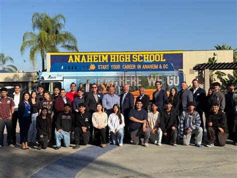 Today During Visit Anaheims Workforce Development Presentation At