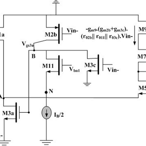 Complementary Common Mode Feedback Circuit Cmfb Circuit Download
