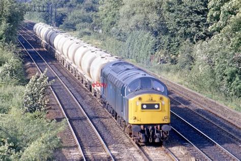 Original 35mm Slide Br Class 40 No40193 At Chaloners Whin Jn Rights