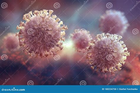 Virus Inside Cell Replication And Mutation Of Viruses Stock Illustration Illustration Of
