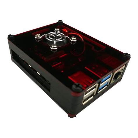 Raspberry Pi 4b Development Board Motherboard 9 Layer Acrylic Dual