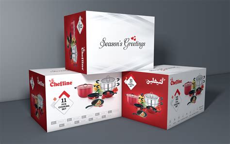 Stylish Box Design For Cookware Packaging
