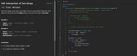 Day17 Of 60daysofcoding Two Arrays Problem Omkar Gaikwad Posted On The Topic Linkedin