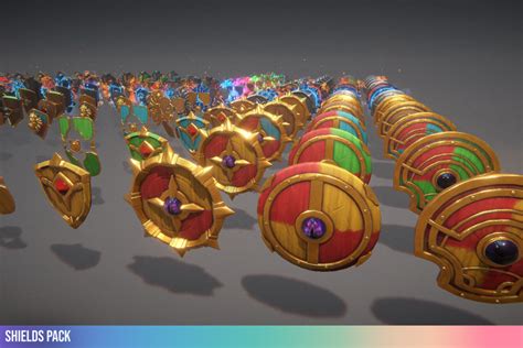 Shield With Vfx Pack Vol 2 300 Variations