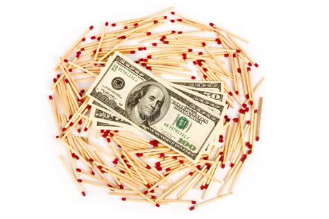 Financieel Risico Stock Afbeelding Image Of Dollar Zaken 2388627