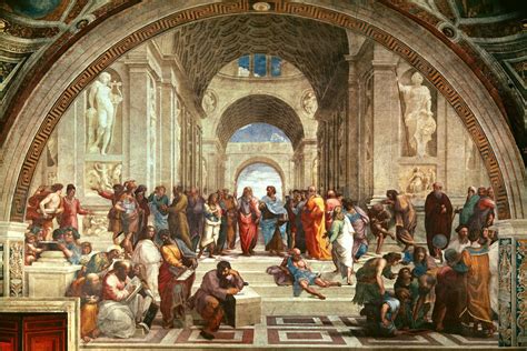 School Of Athens 1511 By Raphael Artchive