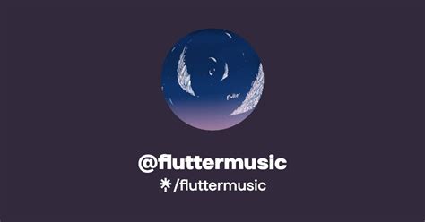 Fluttermusic Instagram Facebook TikTok Linktree