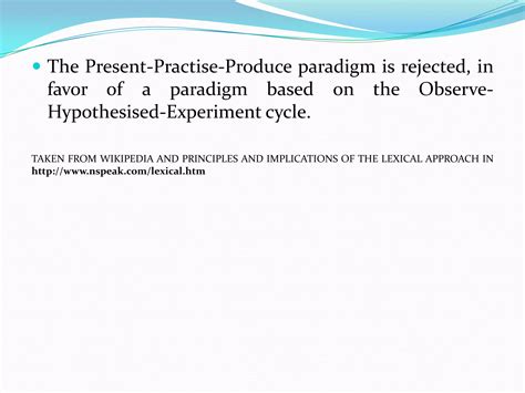 The Lexical Approach Pptx