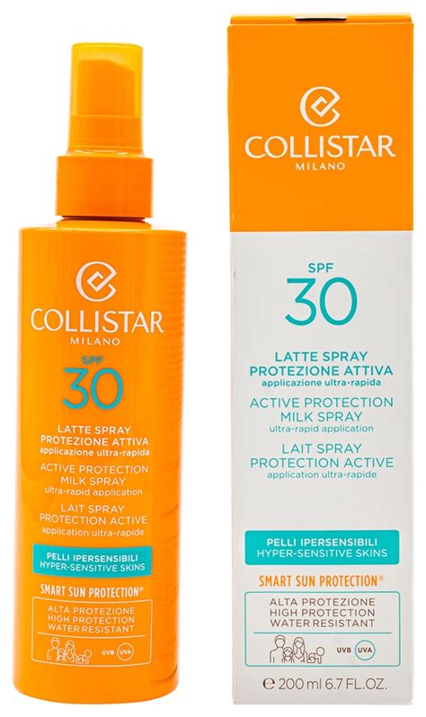 COLLISTAR ACTIVE PROTECTION MILK SPRAY SPF 30 test en review ...