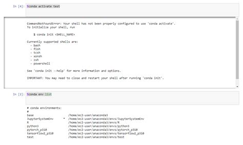 Python Conda Kernel Not Being Selected Or Changesd From Default In Aws Sagemaker Stack Overflow