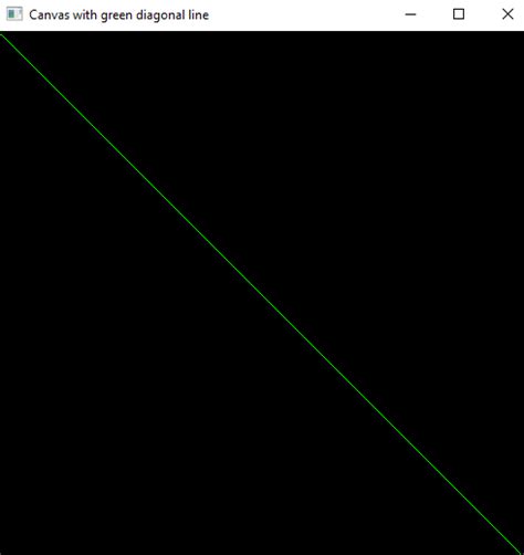 How To Draw A Diagonal Line In Python