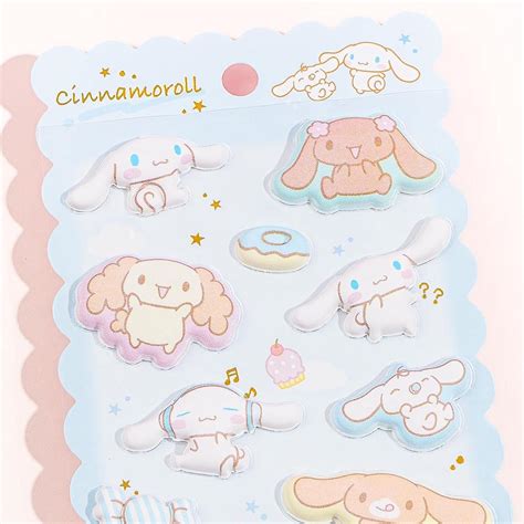 Cinnamoroll And Friends Mochimochi Marshmallow Seals Stickers