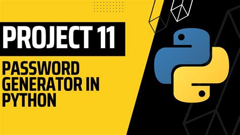 Password Generator In Python Python Practice Poject Youtube