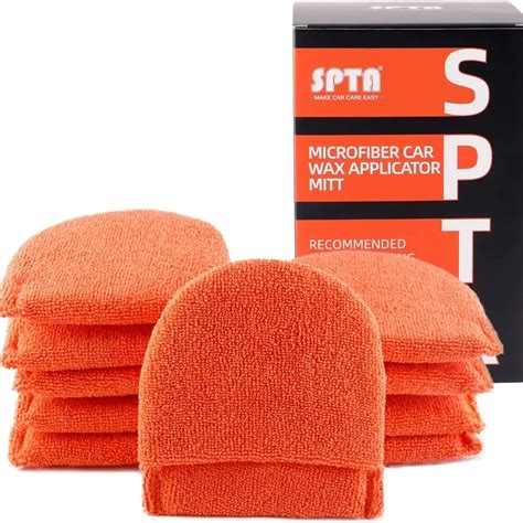 Spta Microfiber Applicator Pad Microfiber Sponge 10pcs Ultra Soft