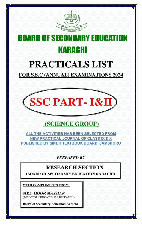 List Of Practicals Sindh Text Book Solved Questions Facebook