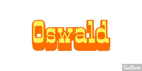 Oswald Name Animated  Logo Designs