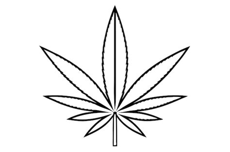 Cannabis Leaf Line Art Images Free Download On Freepik