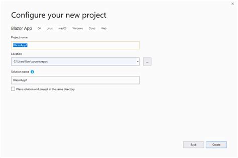 Create A Blazor App Project In Visual Studio JPPinto Tech Blog