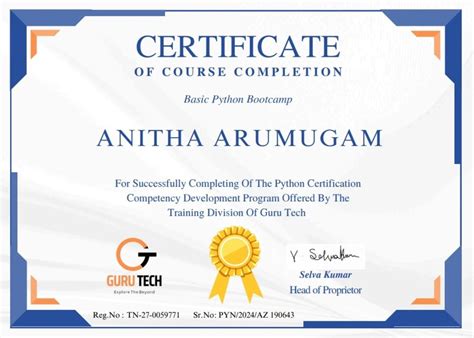 Completed Basic Python Course Anitha Arumugam Posted On The Topic Linkedin