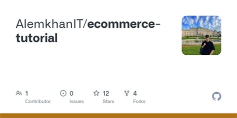 Github Alemkhanitecommerce Tutorial