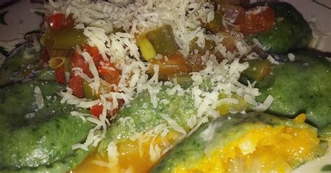 Sorrentinos De Espinaca Rellenos De Zapallo Cebolla Y Queso Receta De