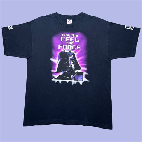 Vintage Vtg Star Wars Darth Vader Feel The Force Taco Bell Pepsi Tee