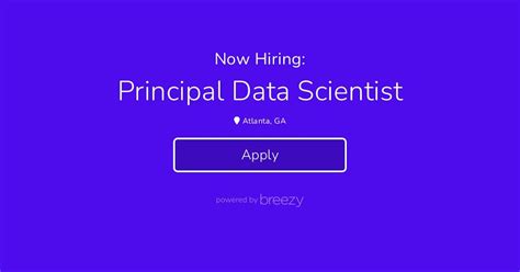 Principal Data Scientist At Fairsquare