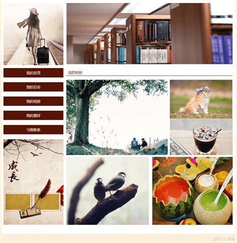 Html实例网页代码 简单的个人博客网站设计与实现 Divcsshtml网页设计的技术博客51cto博客