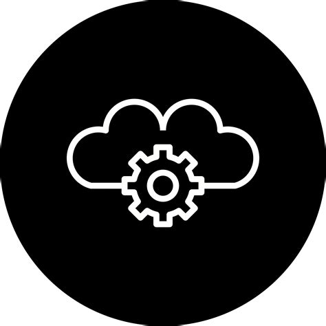 Vector Cloud Settings Icon 441798 Vector Art At Vecteezy
