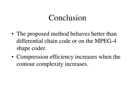 Ppt Adaptive Context Based Arithmetic Coding Of Arbitrary Contour