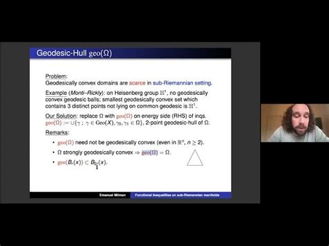 Free Video Emanuel Milman Functional Inequalities On Sub Riemannian