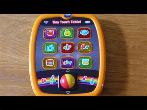 Vtech Tiny Touch Tablet Youtube