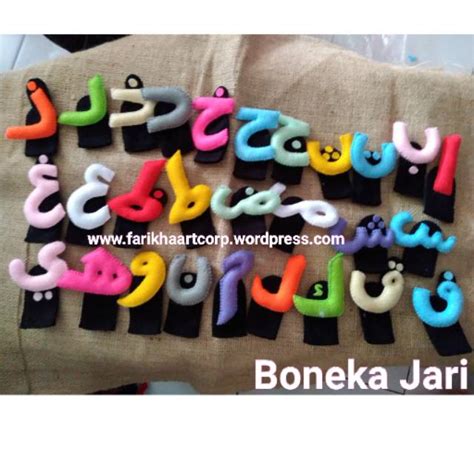 Jual Boneka Jari Huruf Hijayah Belajar Mengaji 30 Pcs Shopee Indonesia