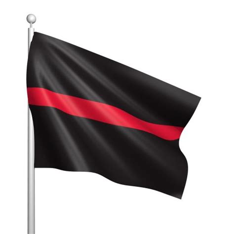 Thin Red Line Flag