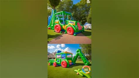 Green Gubara Jcb And Gubara Tractor Dance Trendingshorts Gubbara Reels