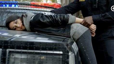 Woman Arrested Handcuffed