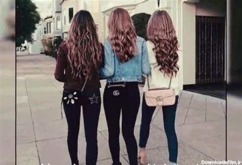 عکس دختر سه رفیق