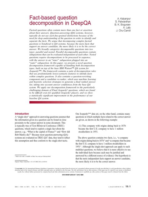 Pdf 13 Fact Based Question Decomposition Dokumentips