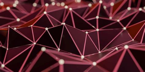 Premium Photo View Of A Abstract Connection Structure With Connecting Dots And Lines 3d