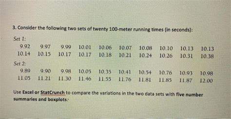 Solved Project 1 1 Use Excel Or Statcrunch Available In
