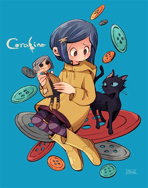 おあま🍭 On Twitter Coraline Drawing Coraline Art Coraline Aesthetic