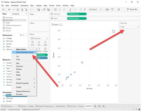 How To Use A Parameter In Tableau Absentdata