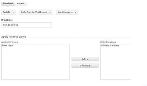 How To Exclude Your IP Address From Google Analytics