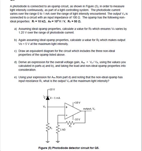 Photodiode Equivalent Circuit