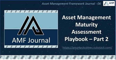 Asset Management Maturity Assessment Playbook Part 2